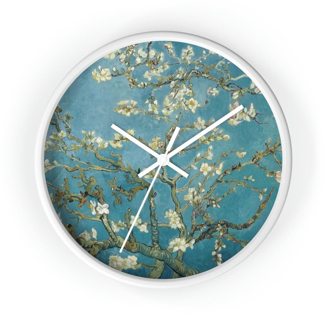 Van Gogh Almond Blossom Wall Clock - Etsy