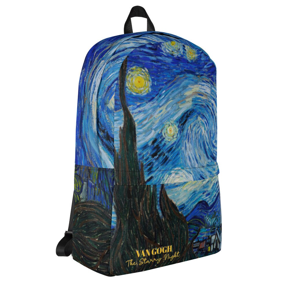 Starry Night Backpack -vincent Van Gogh Laptop Backpack | College ...
