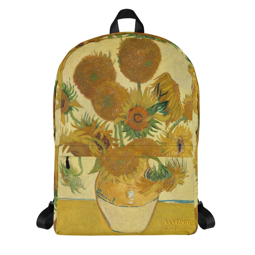 Sunflowers Backpack -vincent Van Gogh Laptop Backpack | College ...
