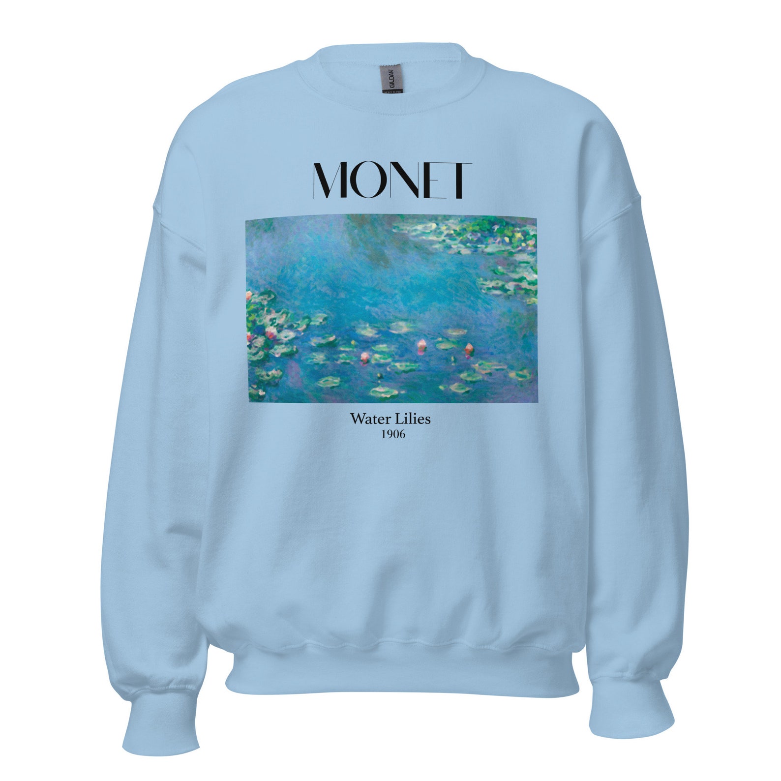 Monet Water Lilies Sweatshirt Unisex Claude Monet Sweatshirt - Etsy