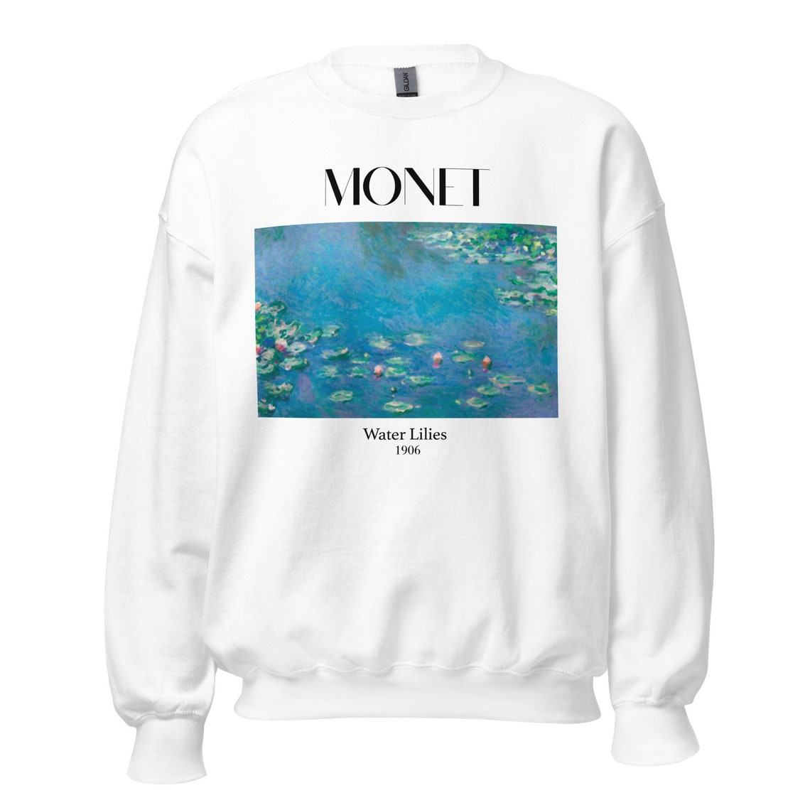 Monet Water Lilies Sweatshirt Unisex Claude Monet Sweatshirt - Etsy