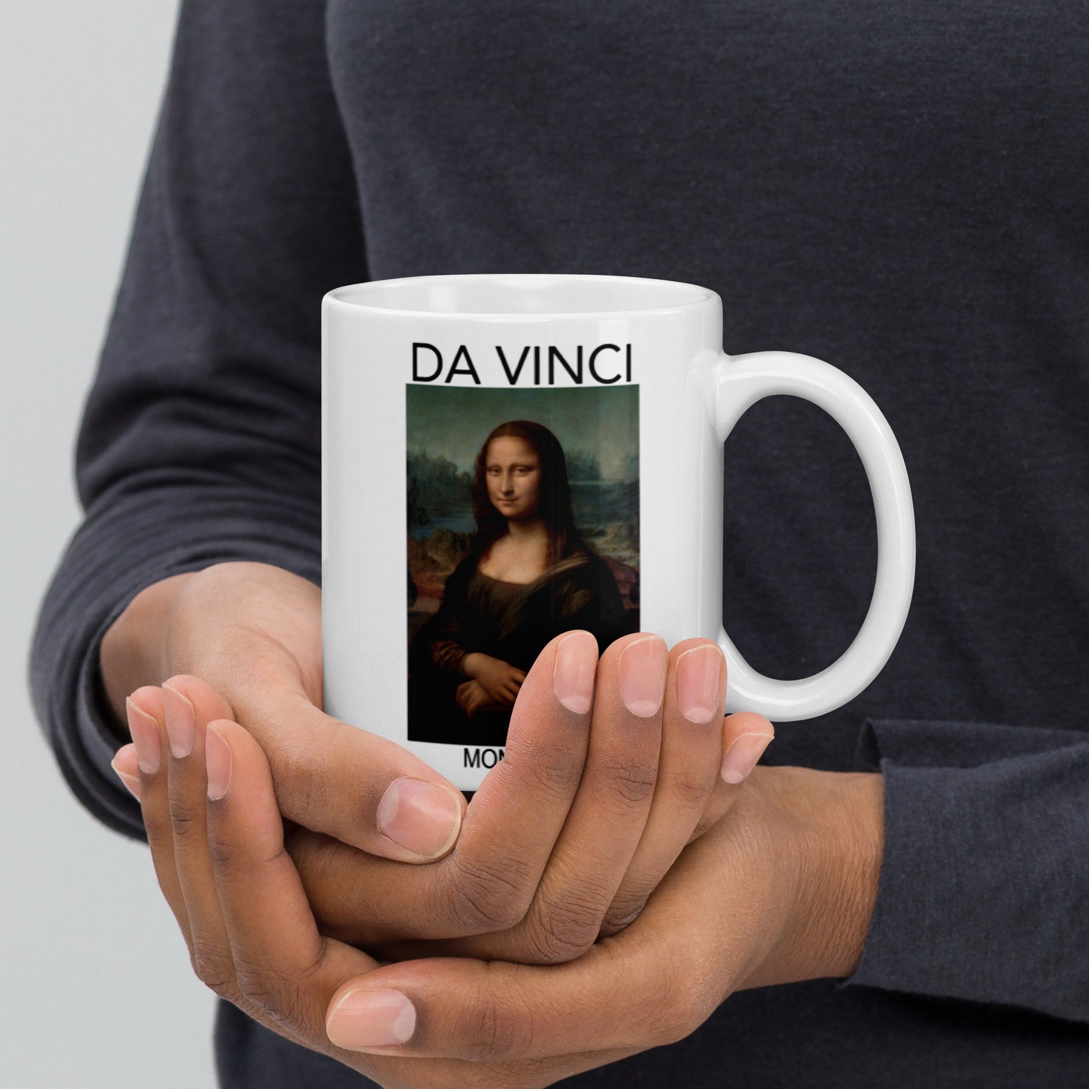 Mona Lisa Art Mug | Leonardo Da Vinci Famous Painting - Etsy
