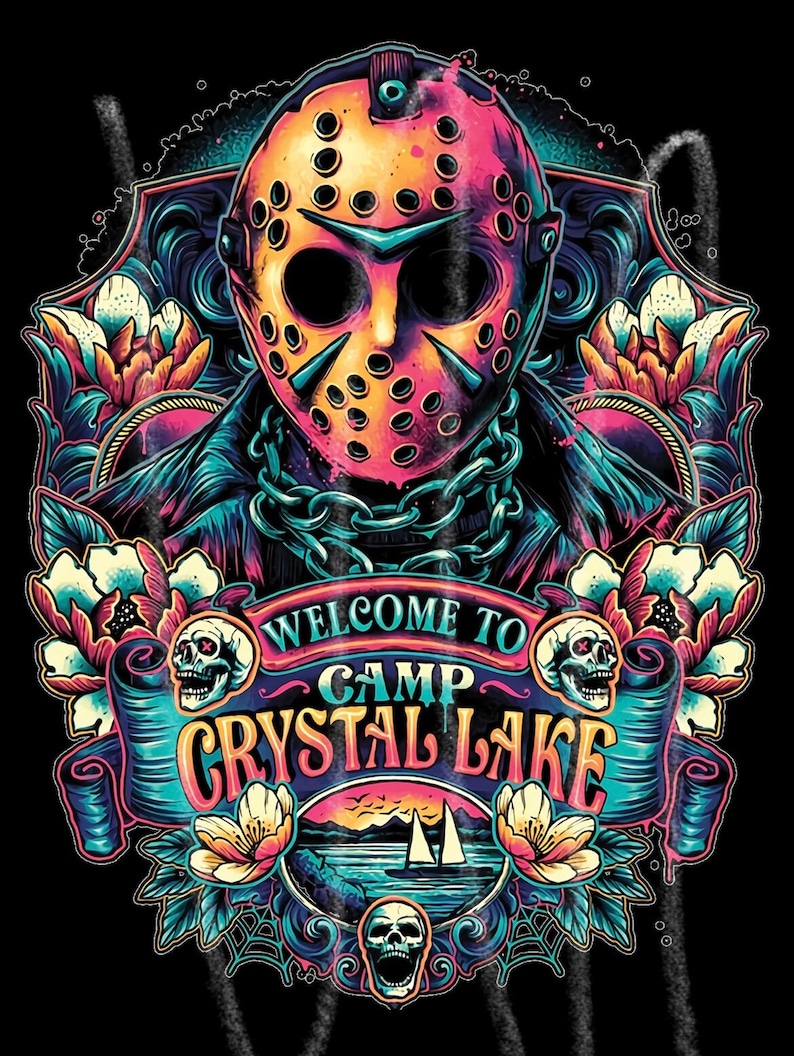 Camp Crystal Lake Etsy
