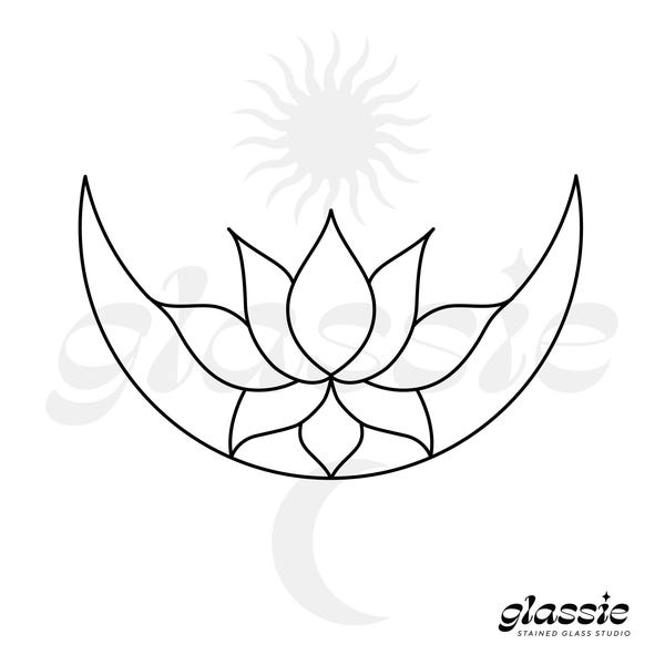 Stained Glass Lotus - Etsy