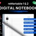 Digital Notebook for Remarkable Tablets Remarkable 2 Templates Digital ...