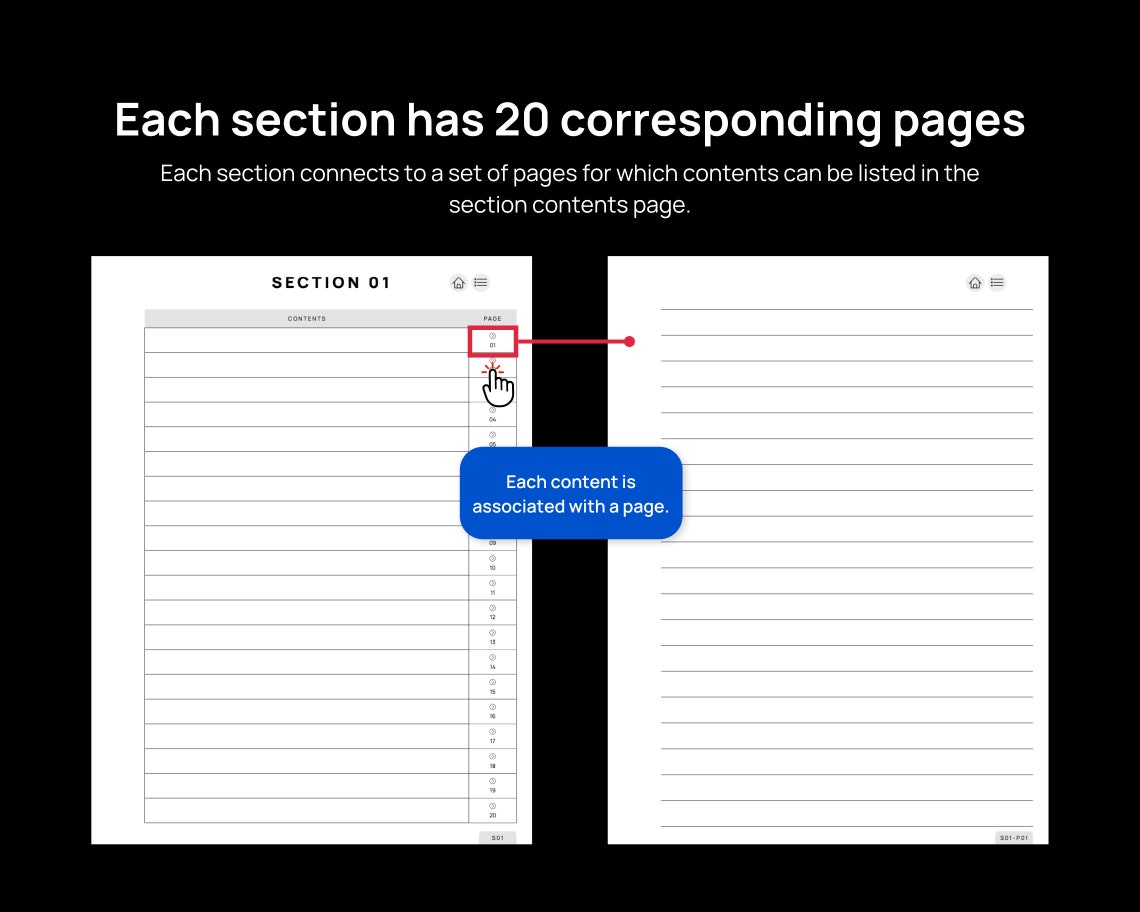 Digital Notebook for Remarkable Tablets | Remarkable 2 Templates ...
