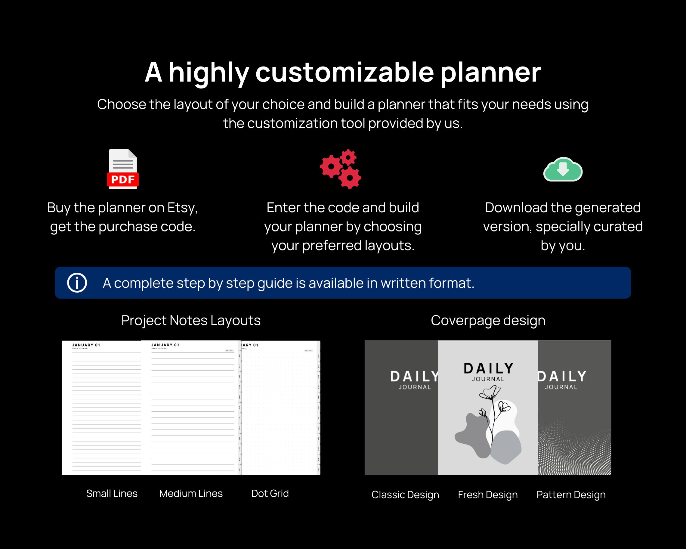 Daily Journal for Remarkable Tablets Remarkable 2 Templates Daily ...