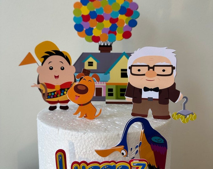 Up House Balloon Topper Cake up House Balloon Birthday Party - Etsy