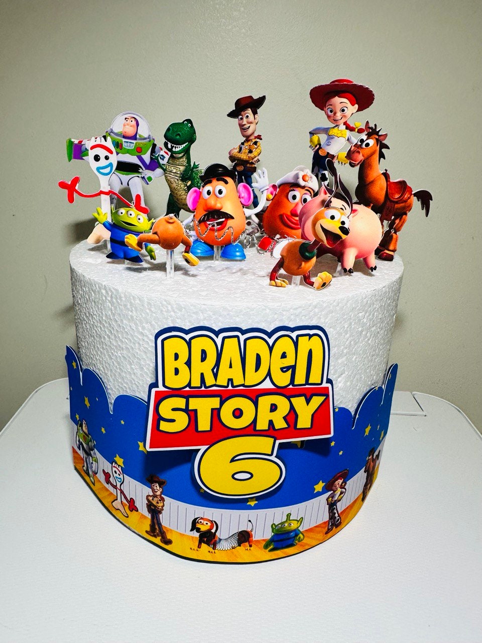 Toy Story Cake Topper Toy Story Birthday Cake - Etsy