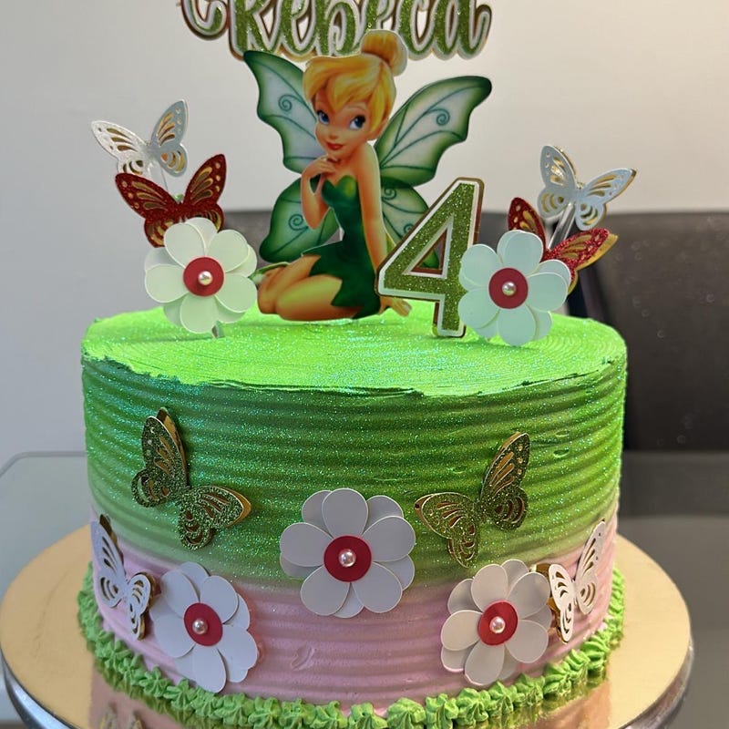 Tinkerbell Cake Toppers - Etsy