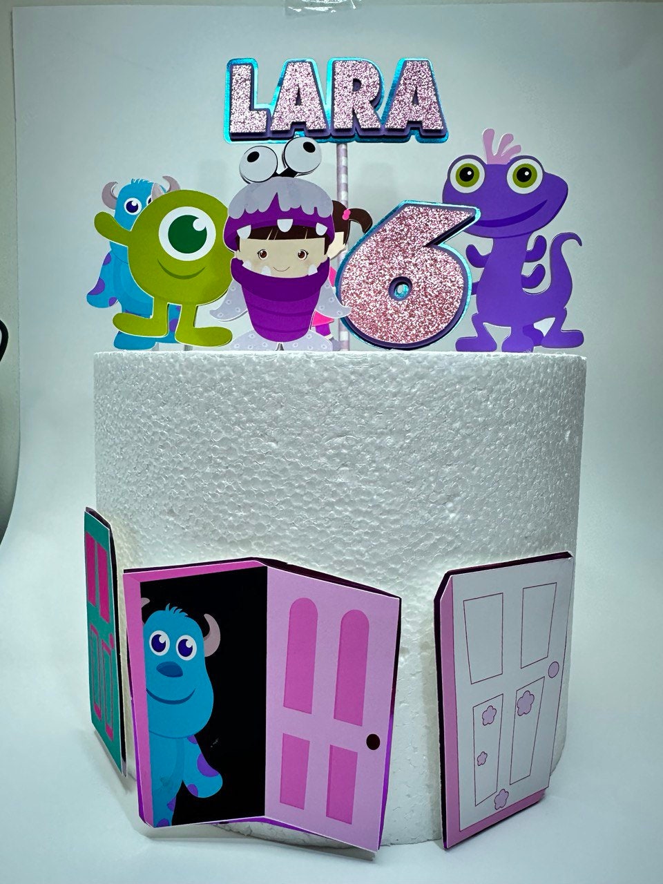 Monsters Cake Topper Monsters Birthday Cake Boo Cake Topper - Etsy