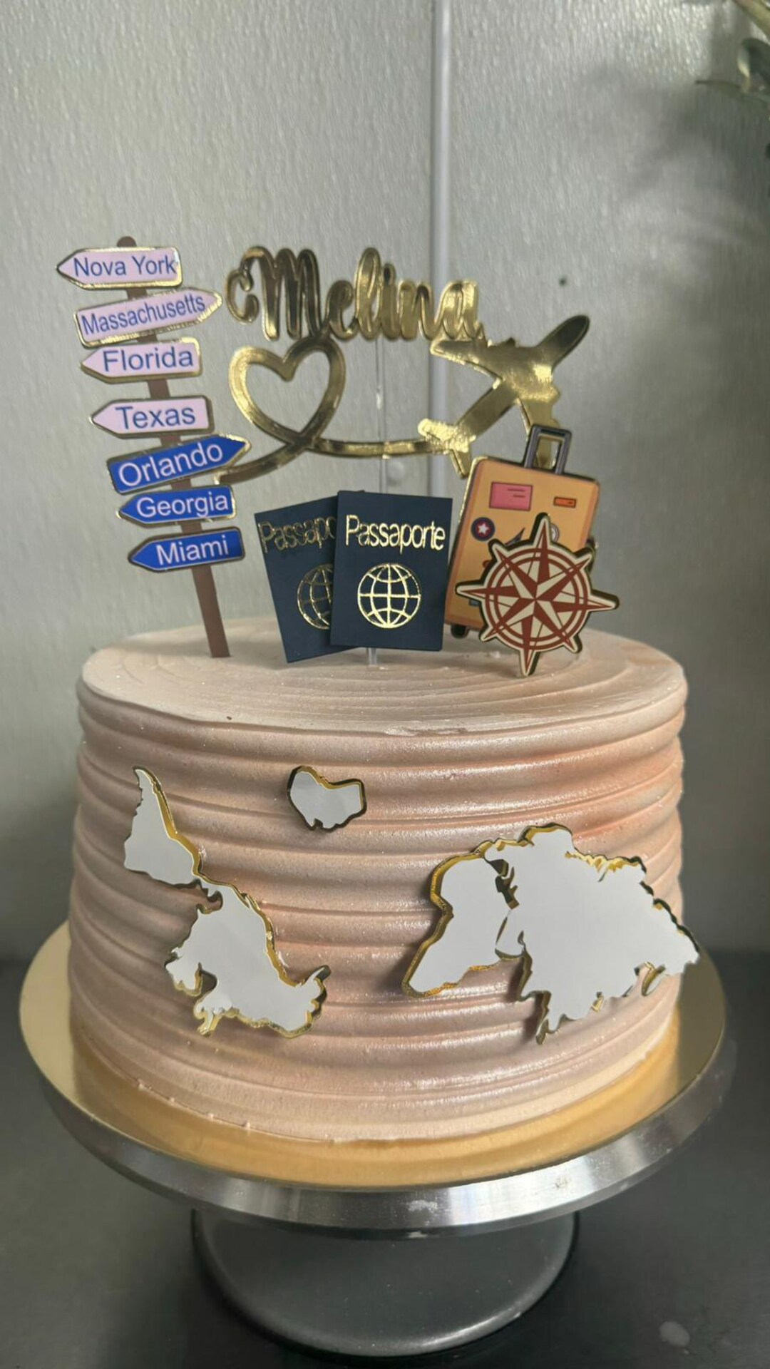 Travelers Cake Topper – Trip and Adventure Birthday Decoration - Etsy
