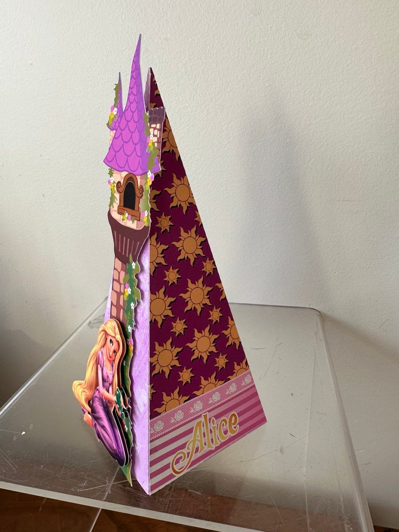 Rapunzel Favor Boxes Tangled Favor Boxes Princess Favor Boxes Candy ...