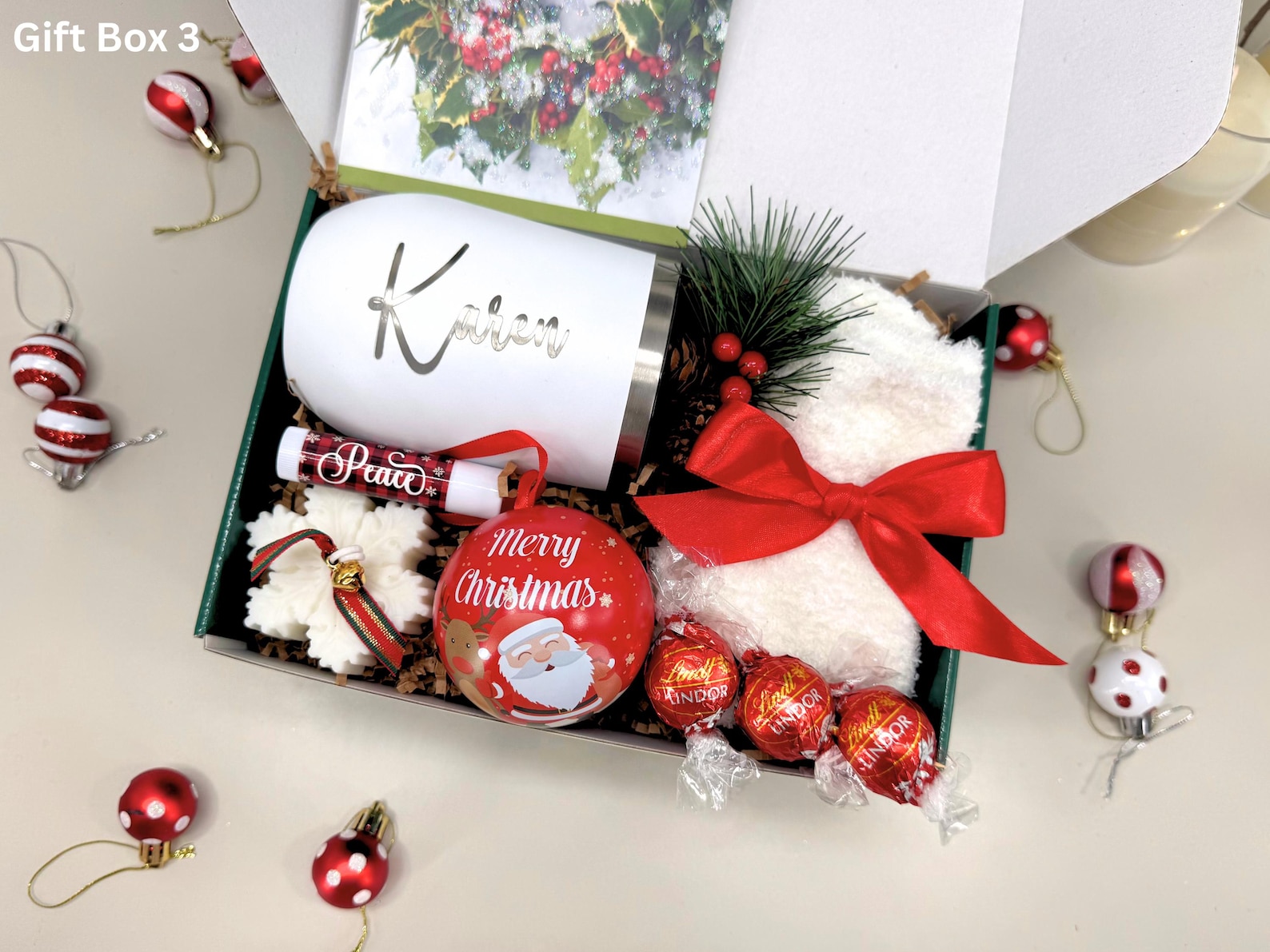Corporate Christmas Gift Box Employee Appreciation Gift Coworker Merry ...