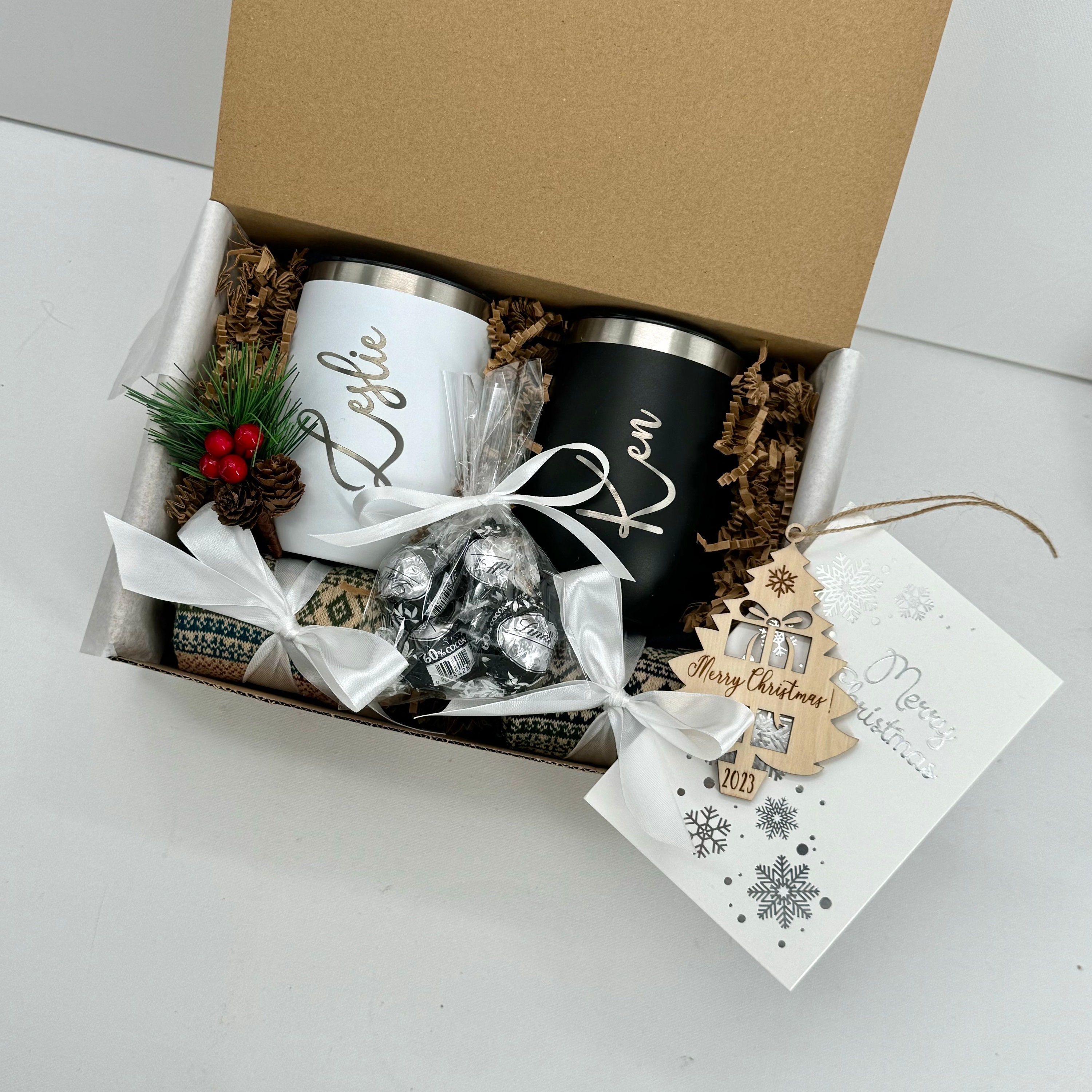 Gift Basket for A Couple Personalized Hygge Gift for Two Ideas Happy ...