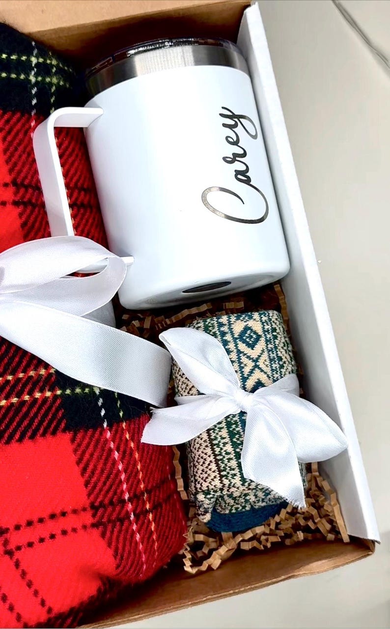 Christmas Gift Set for A Couple Personalized Custom Hygge Gift for Two ...
