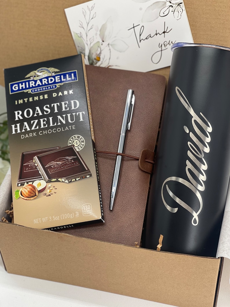 Coworker Gift Box Employee Appreciation Personalized Thank You Gift Set ...