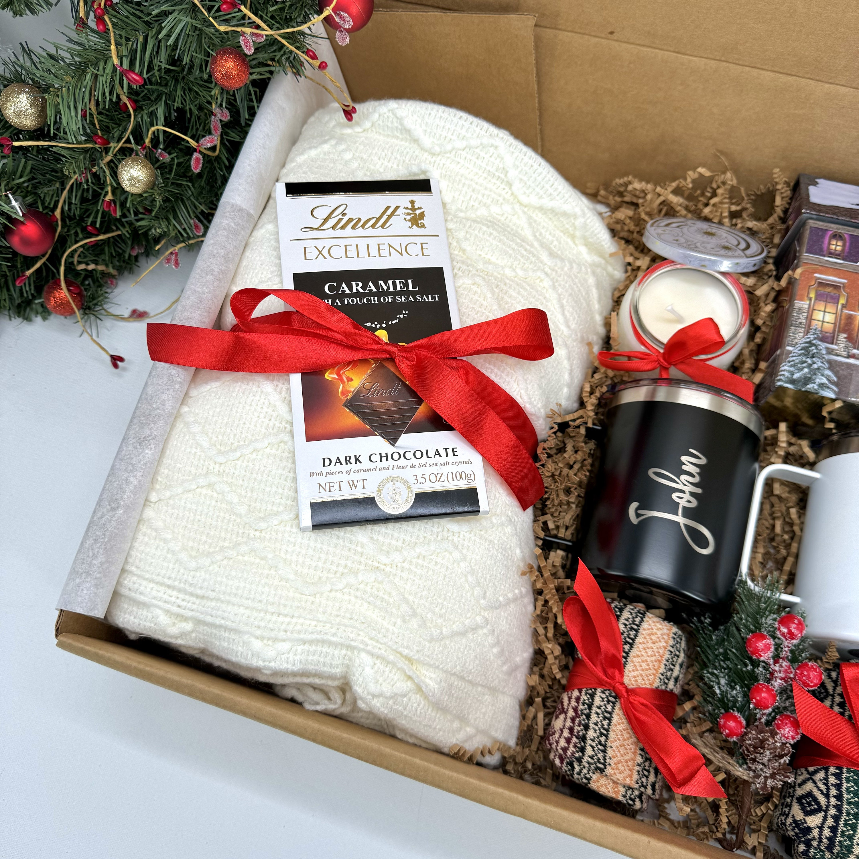 LARGE GIFT SET for Two Personalized Gift for a Couple Ideas Custom Gift ...