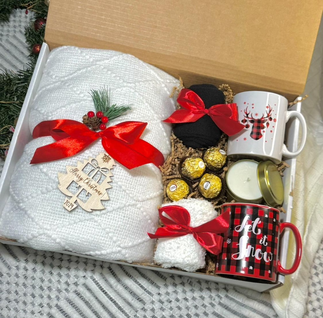 Christmas Gift Set for A Couple Holidays Hygge Gift for Two Happy ...