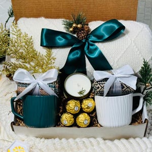 Christmas Gift Set for A Couple Holidays Hygge Gift for Two Happy ...