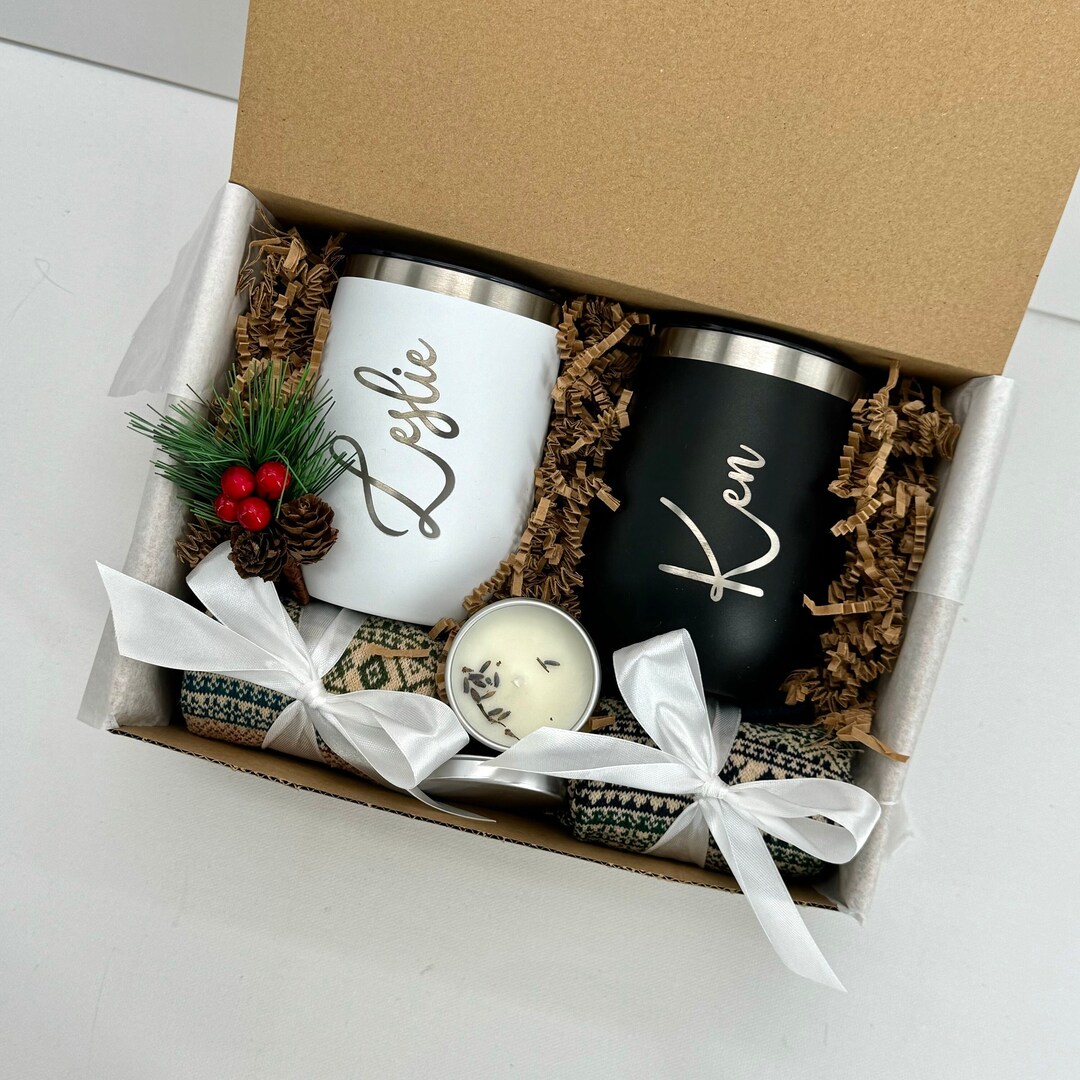 Gift Basket for A Couple Personalized Hygge Gift for Two Ideas Happy ...