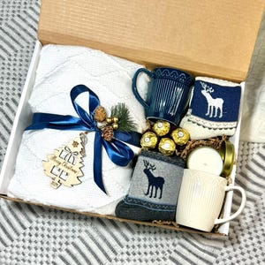 Christmas Gift Set for A Couple Holidays Hygge Gift for Two Happy ...