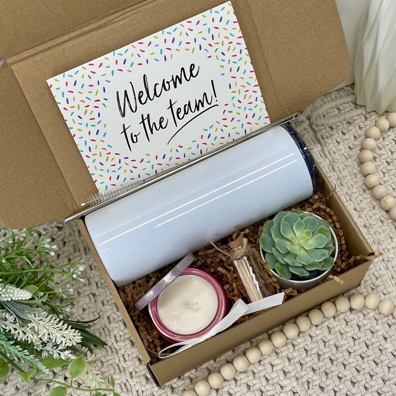 Welcome to the Team Corporate Gift Box for Women New Employee ...