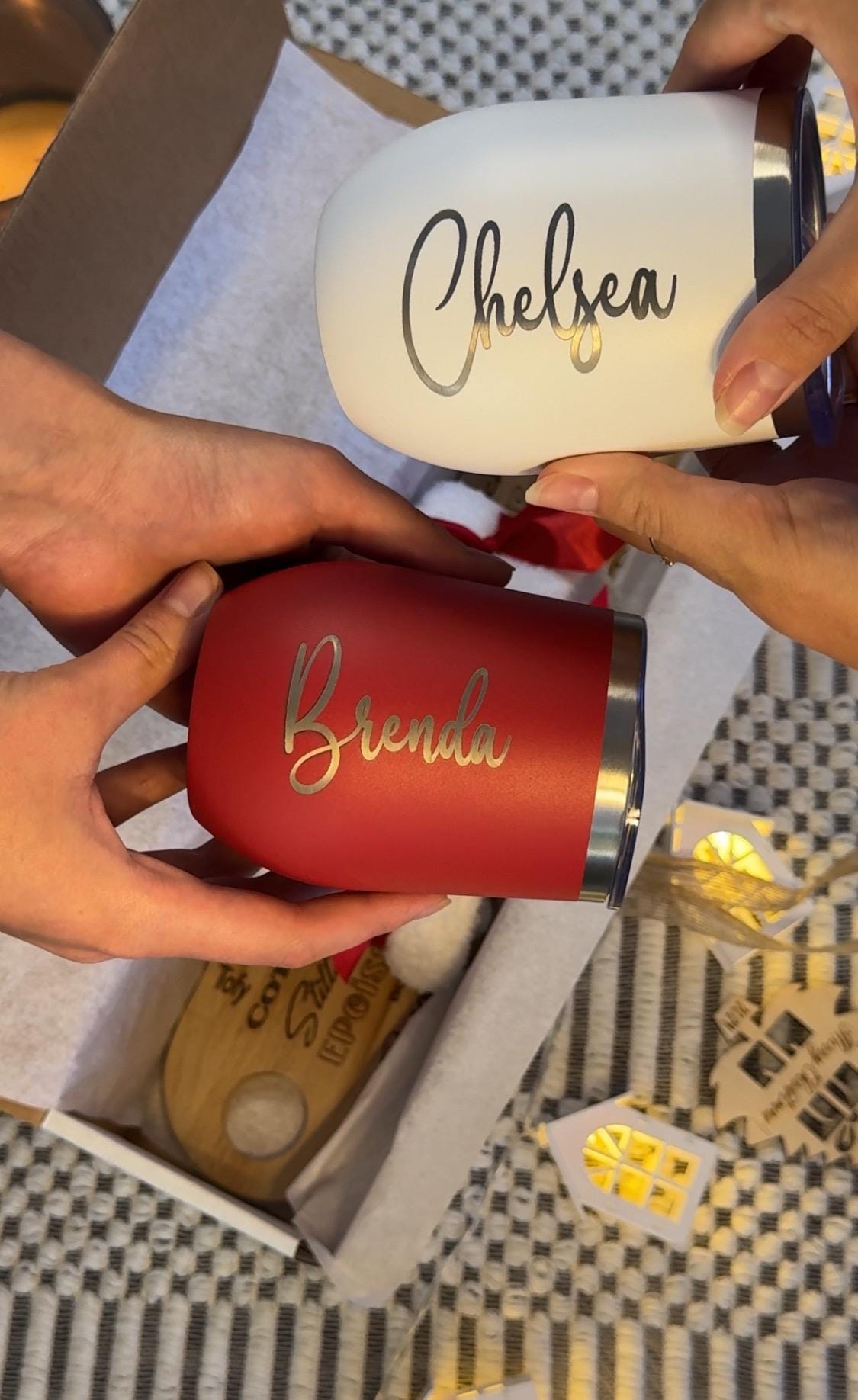 Christmas Gift Box for Couple Personalized Hygge Custom Gift for Two ...
