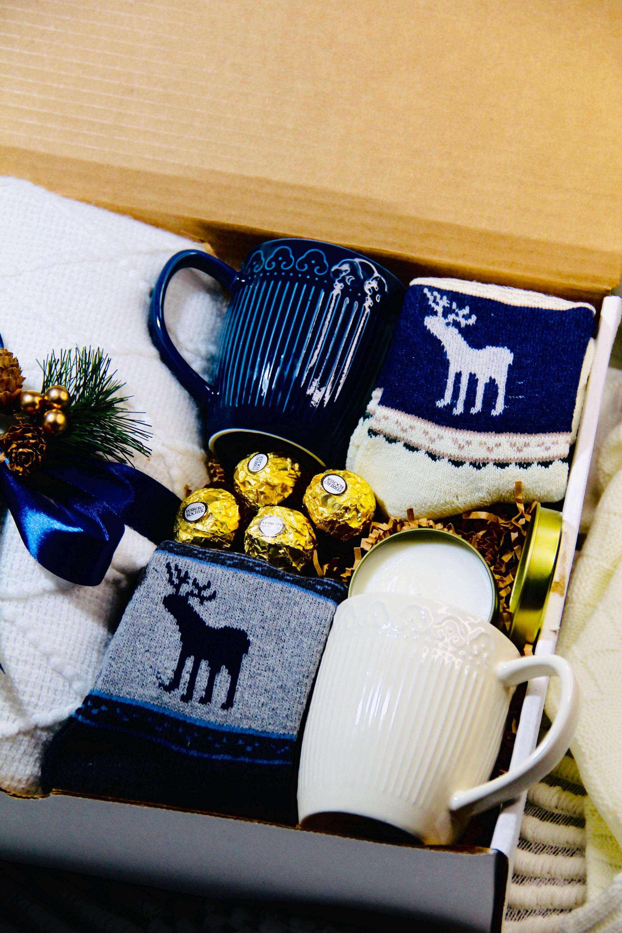 Christmas Gift Set for A Couple Holidays Hygge Gift for Two Happy ...