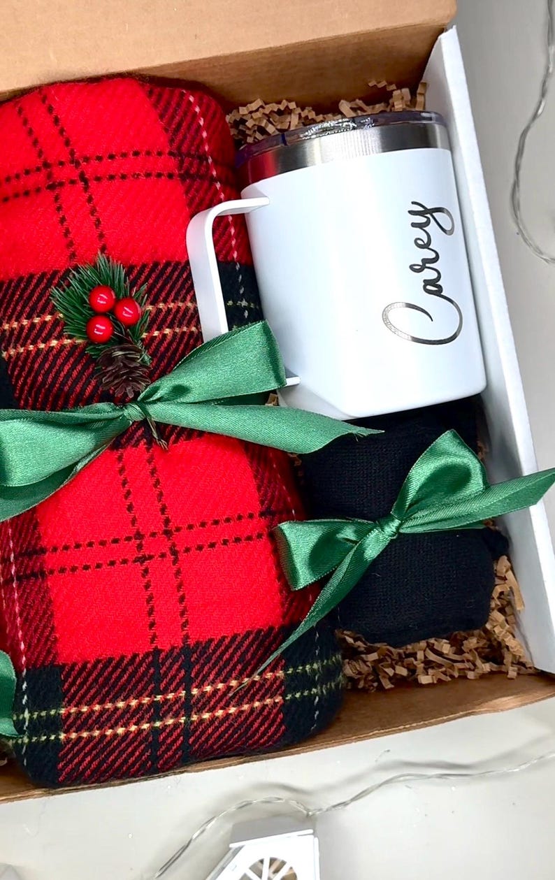 Christmas Gift Set for A Couple Personalized Custom Hygge Gift for Two ...