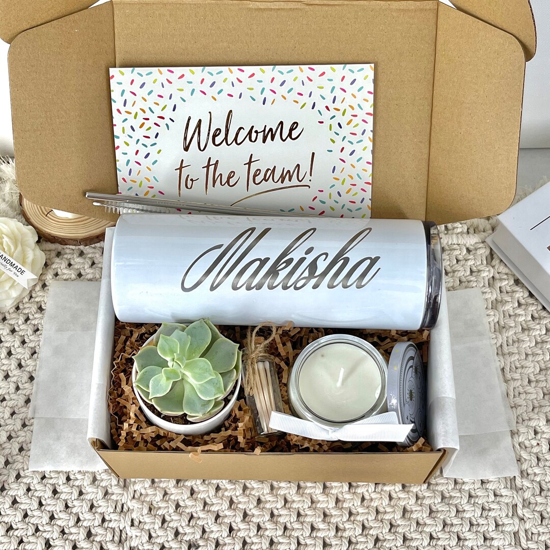 Welcome to the Team Corporate Gift Box for Women New Employee ...