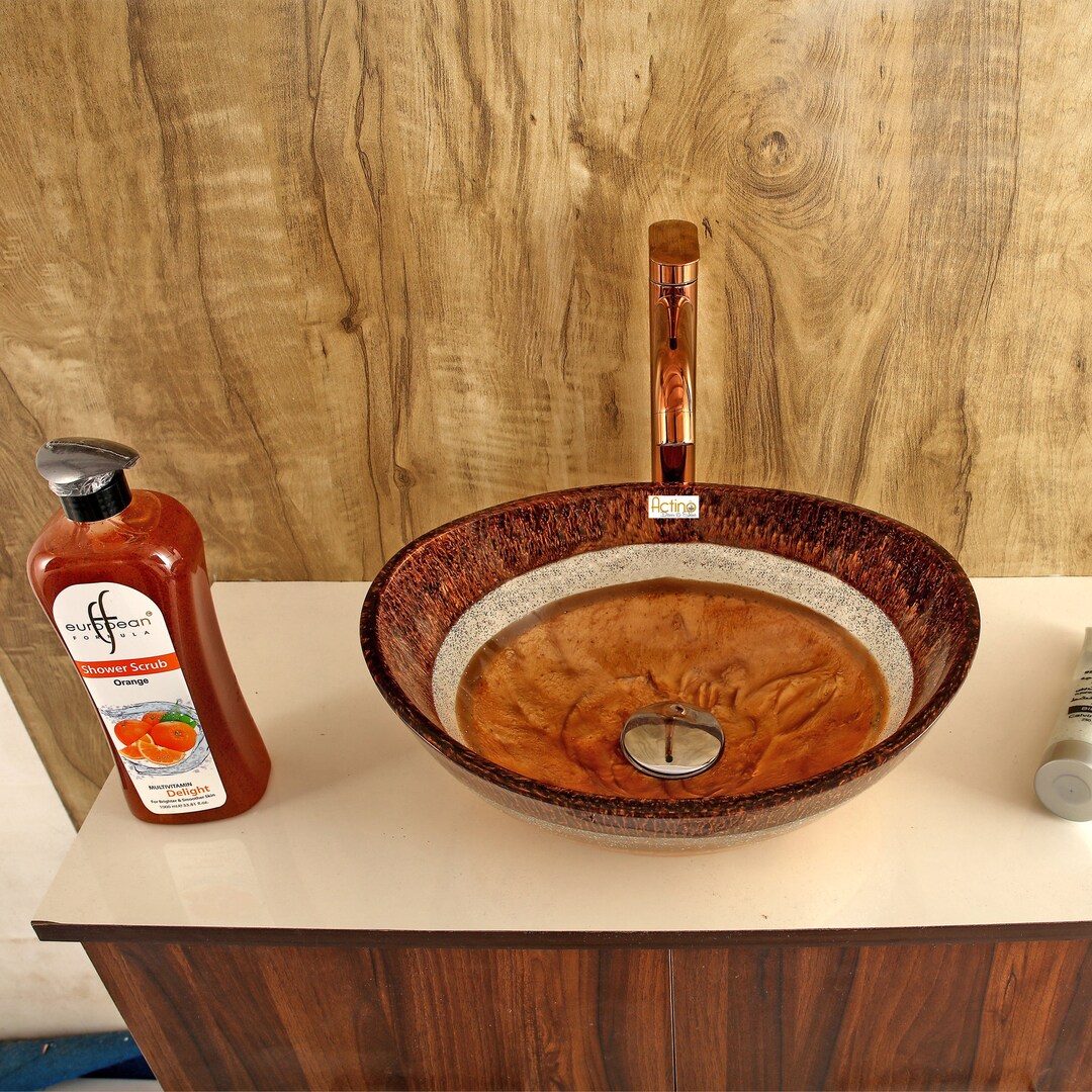 Handmade Multi-color Resin Vessel Sink: Table Top Basin - Etsy