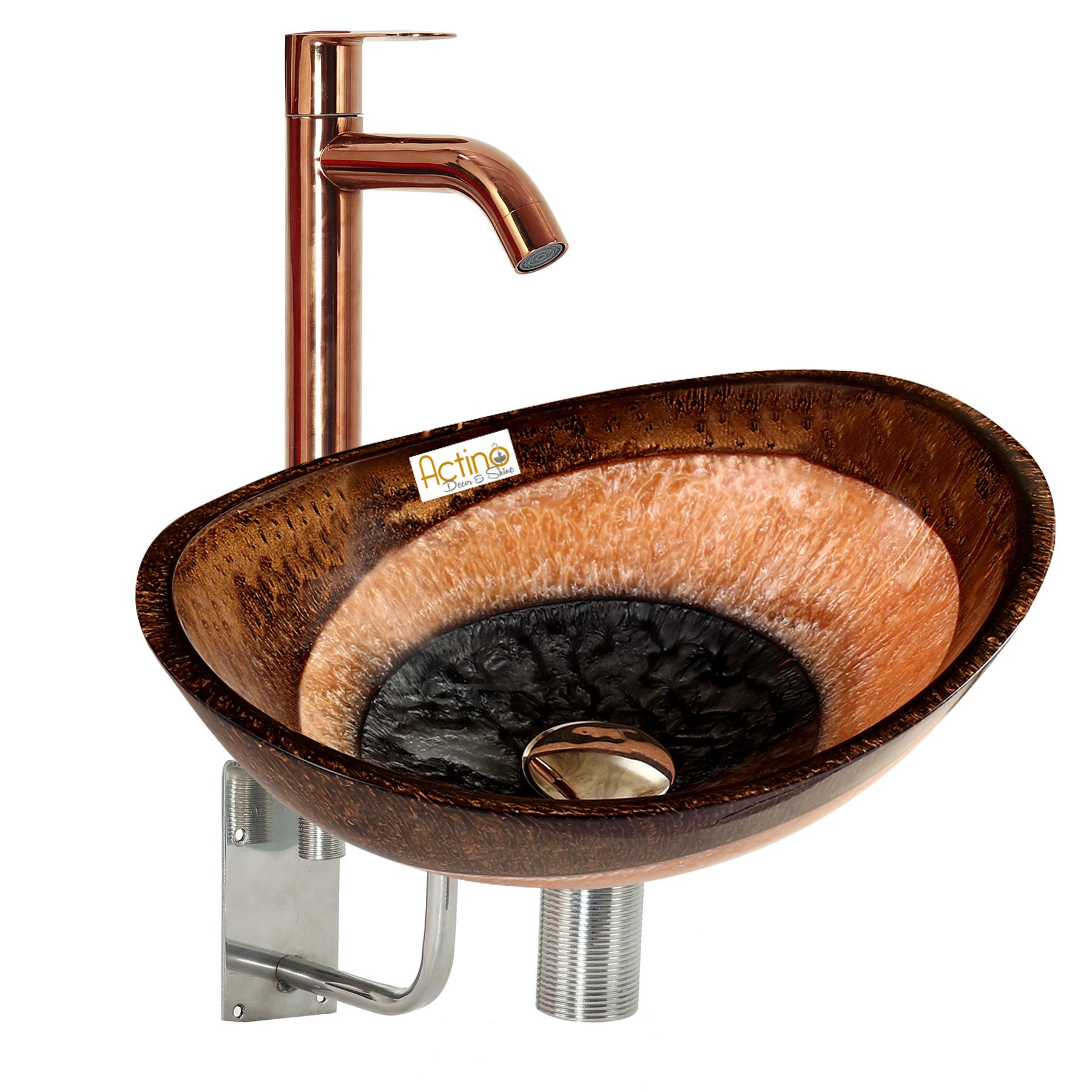 Handmade Multi-color Resin Vessel Sink: Table Top Wash Basin - Etsy
