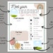 Meet the Teacher Canva Template, INSTANT DOWNLOAD, Back to School, All ...