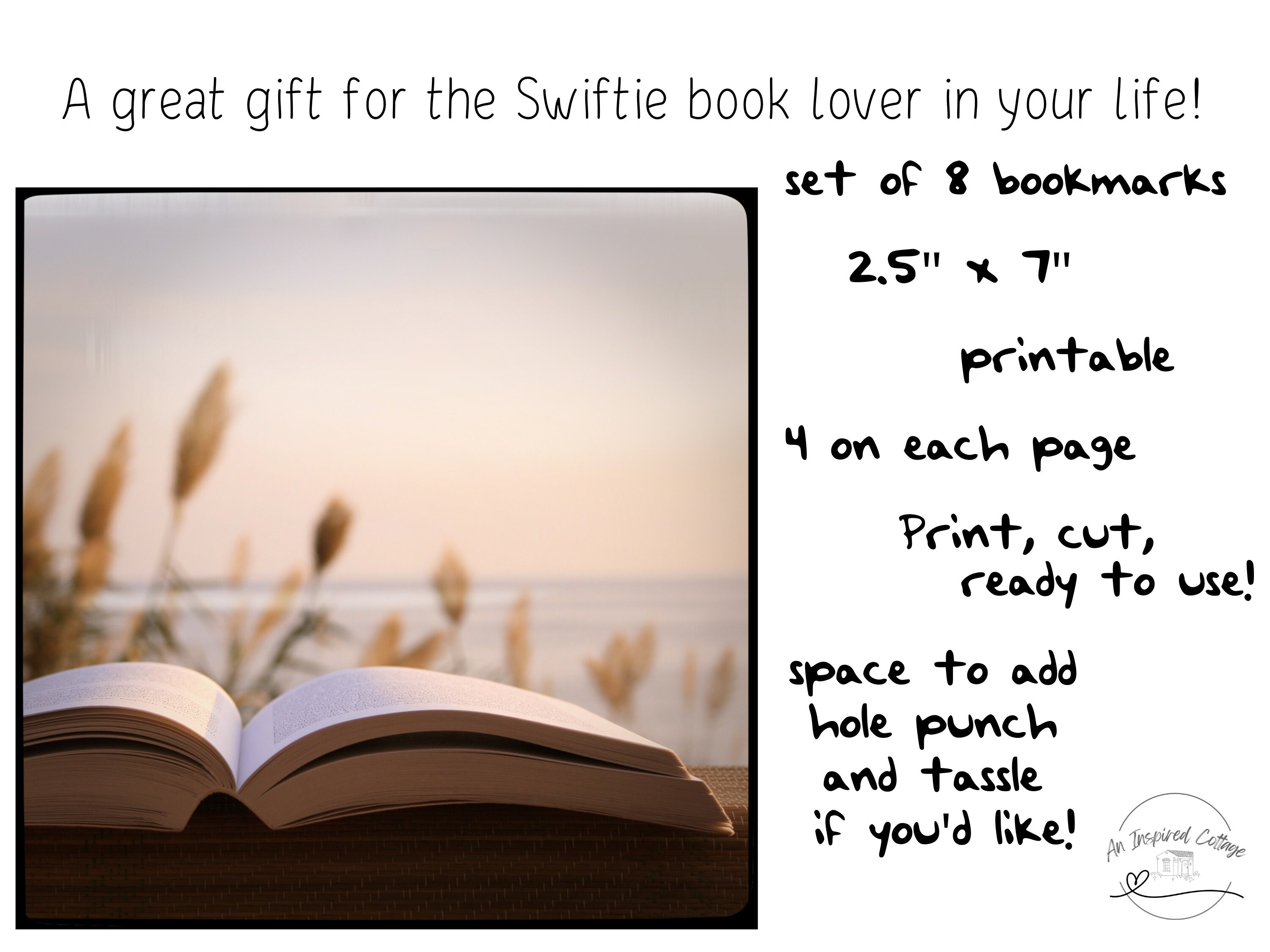 Taylor Swift 1989 Bookmarks, INSTANT DOWNLOAD, Printable Bookmarks ...