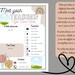 Meet the Teacher Canva Template, INSTANT DOWNLOAD, Back to School, All ...