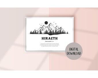 Hiraeth Wall Art - Etsy
