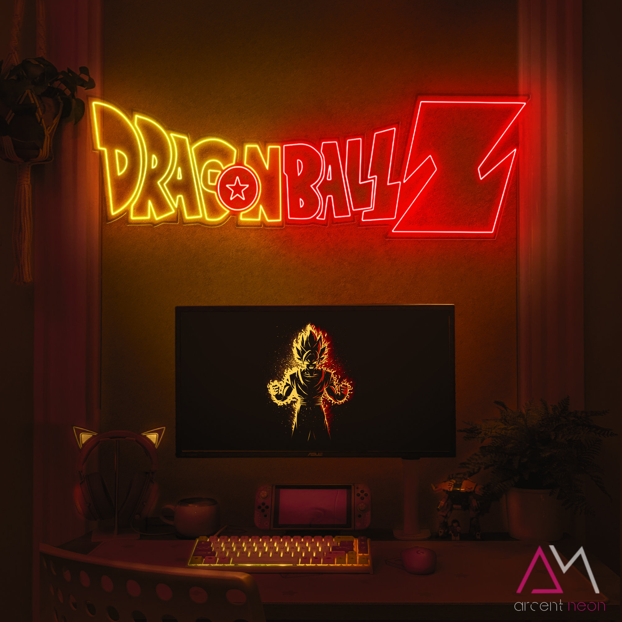 Dragon Ball Z Neon Sign Anime Neon Sİgn Game Room Decor - Etsy