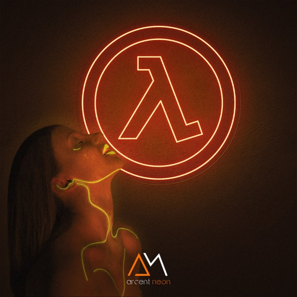 Neon Half Life - Etsy