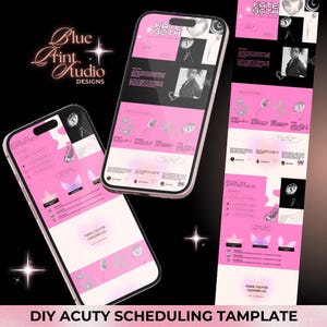 Y2K Acuity Schedule Template, Booking Website Template, Schedule ...