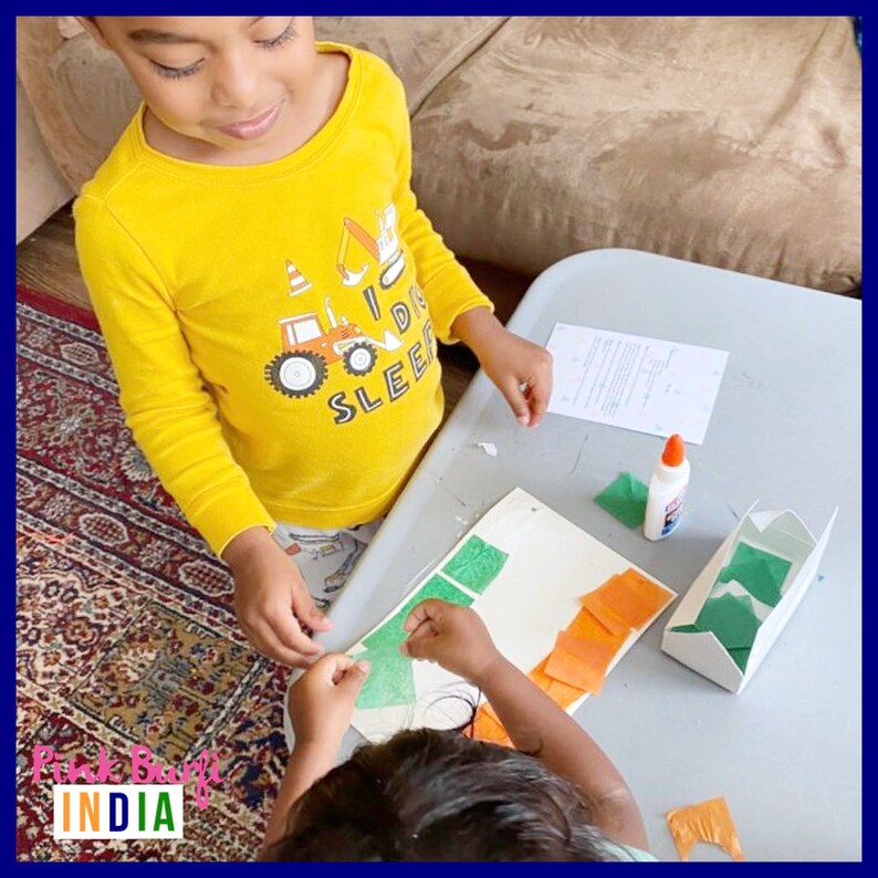 DIY India Craft Kit, Indian Crafts for Kids, India Travel Activities ...