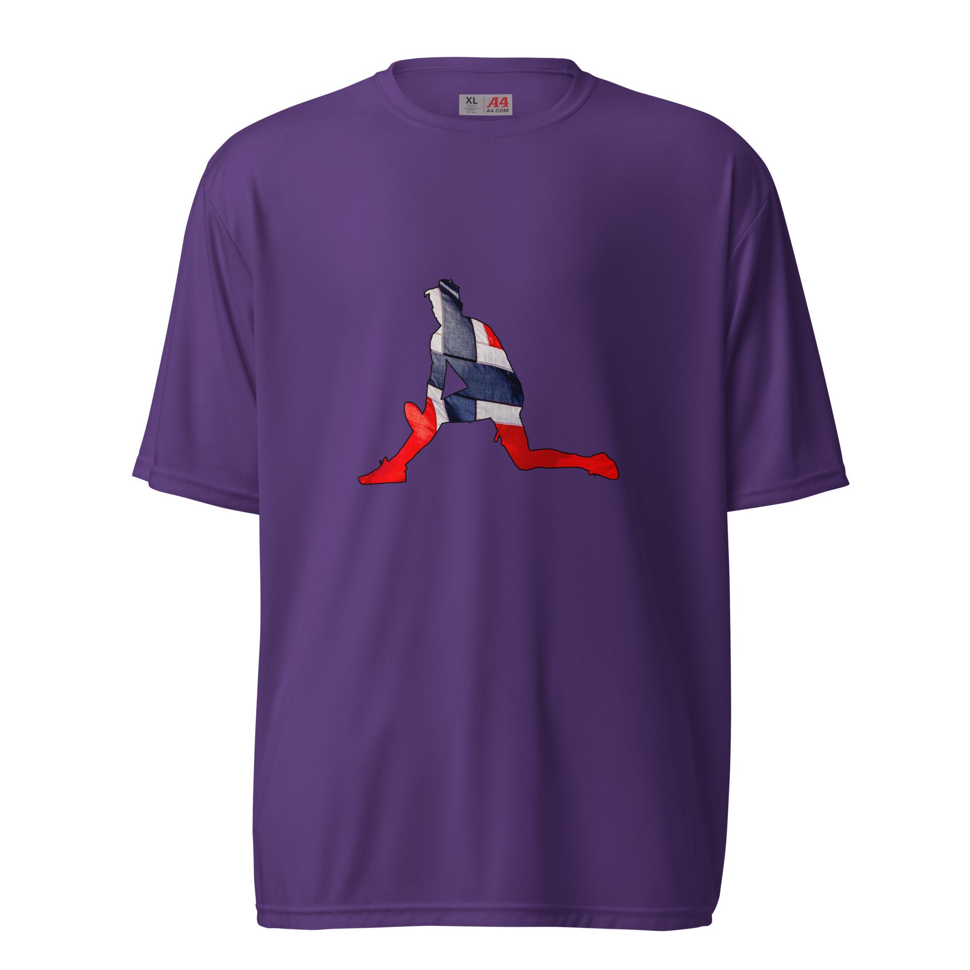 Casper Ruud Tennis Norway Flag Silhouette Unisex Performance Crew Neck ...