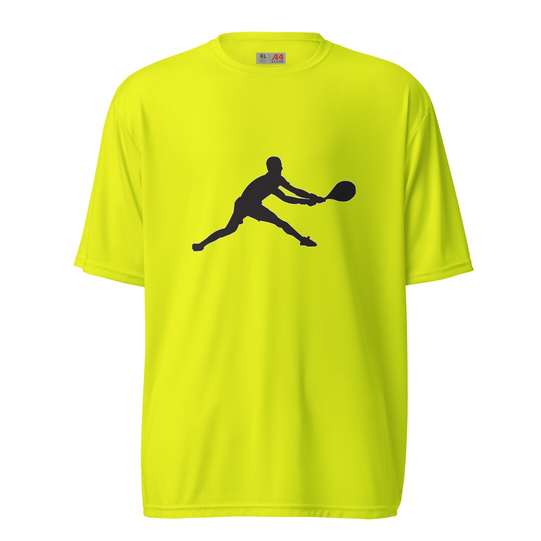 Novak Djokovic Tennis Black Silhouette Unisex Performance Crew - Etsy