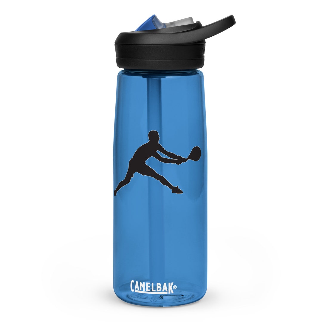 Novak Djokovic Tennis Black Silhouette Camelbak Eddy Sports - Etsy