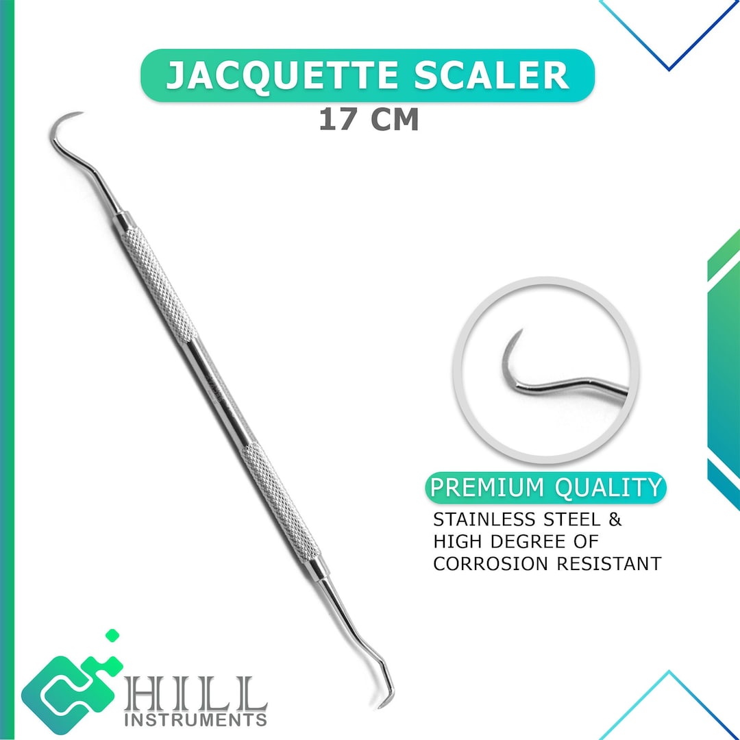 Jacquette Scaler: Precision Instrument for Calculus and Plaque Removal ...