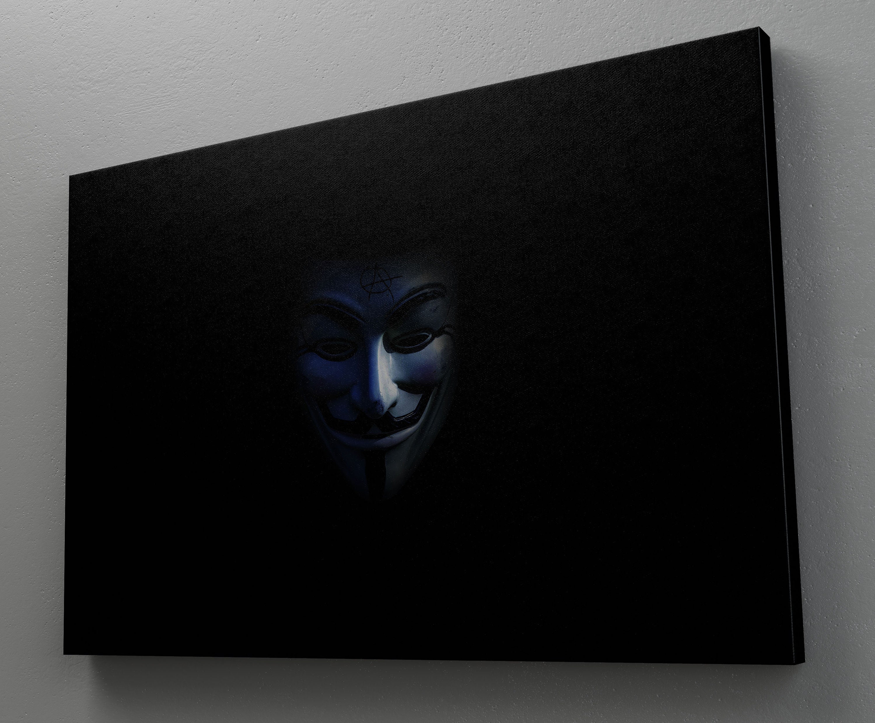 Anonymous Wall Art Anonymous Hacker Poster Wall Art - Etsy