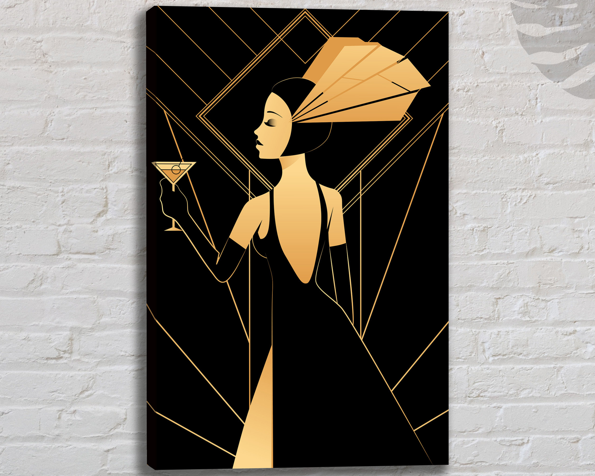 Art Deco Poster Woman
