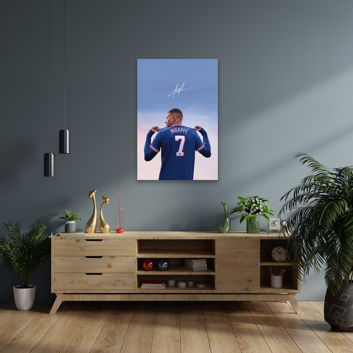 Kylian Mbappe Poster Soccer Player Print Kylian Mbappe - Etsy