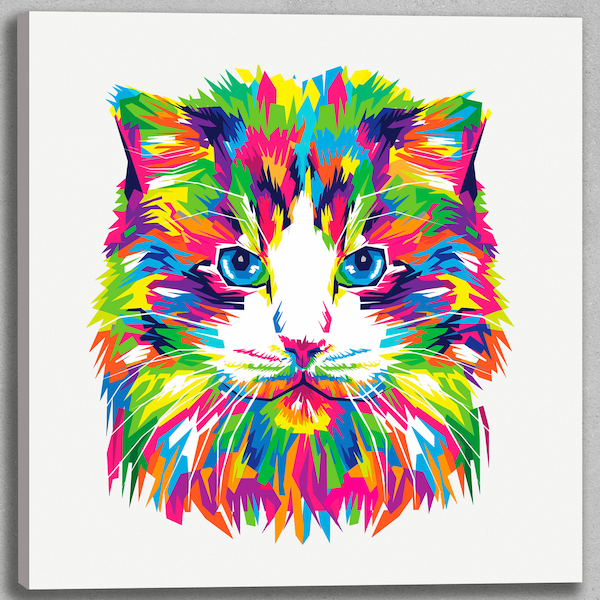 Cool Cat Poster - Etsy