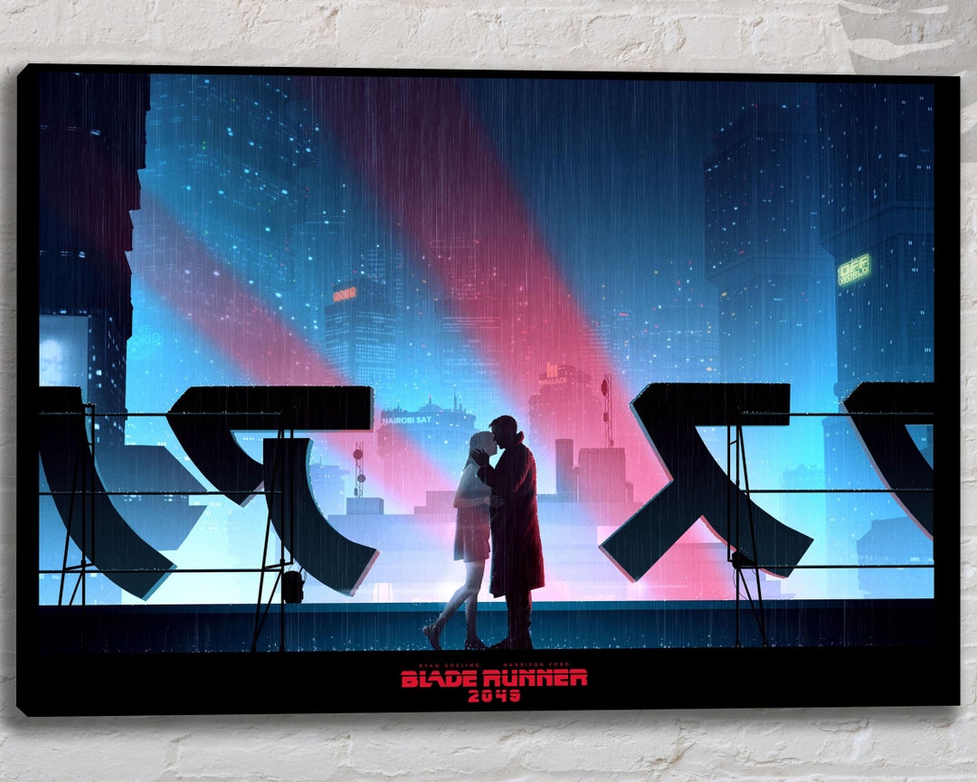 Blade Runner 2049 Canvas Print Blade Runner Wall Art Mid Century Canvas ...